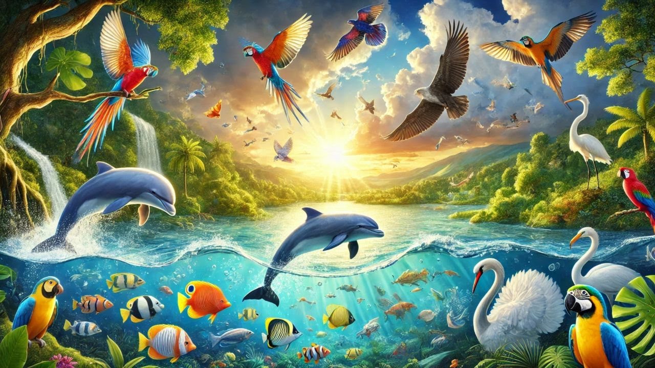 Het geheim van de schepping: De vijfde en de zesde dag - YouTube