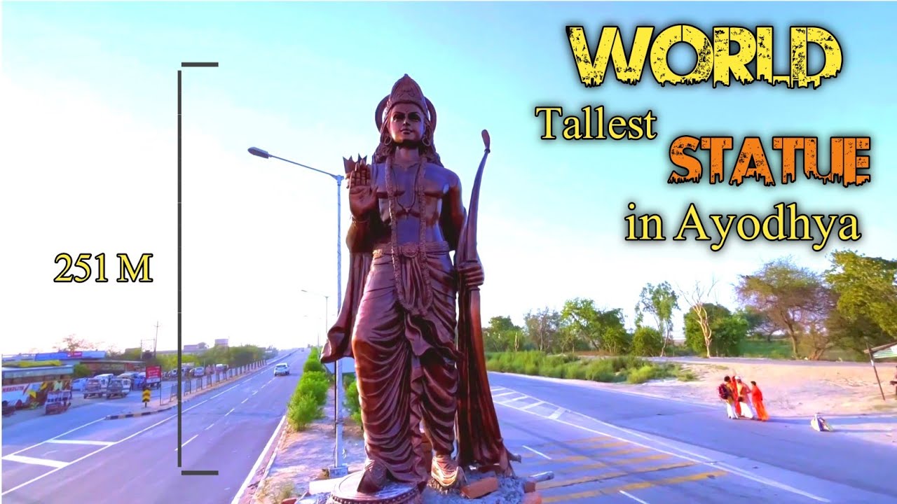 World Tallest Statue in Ayodhya।। Ram Statue in Ayodhya।।New Update ...