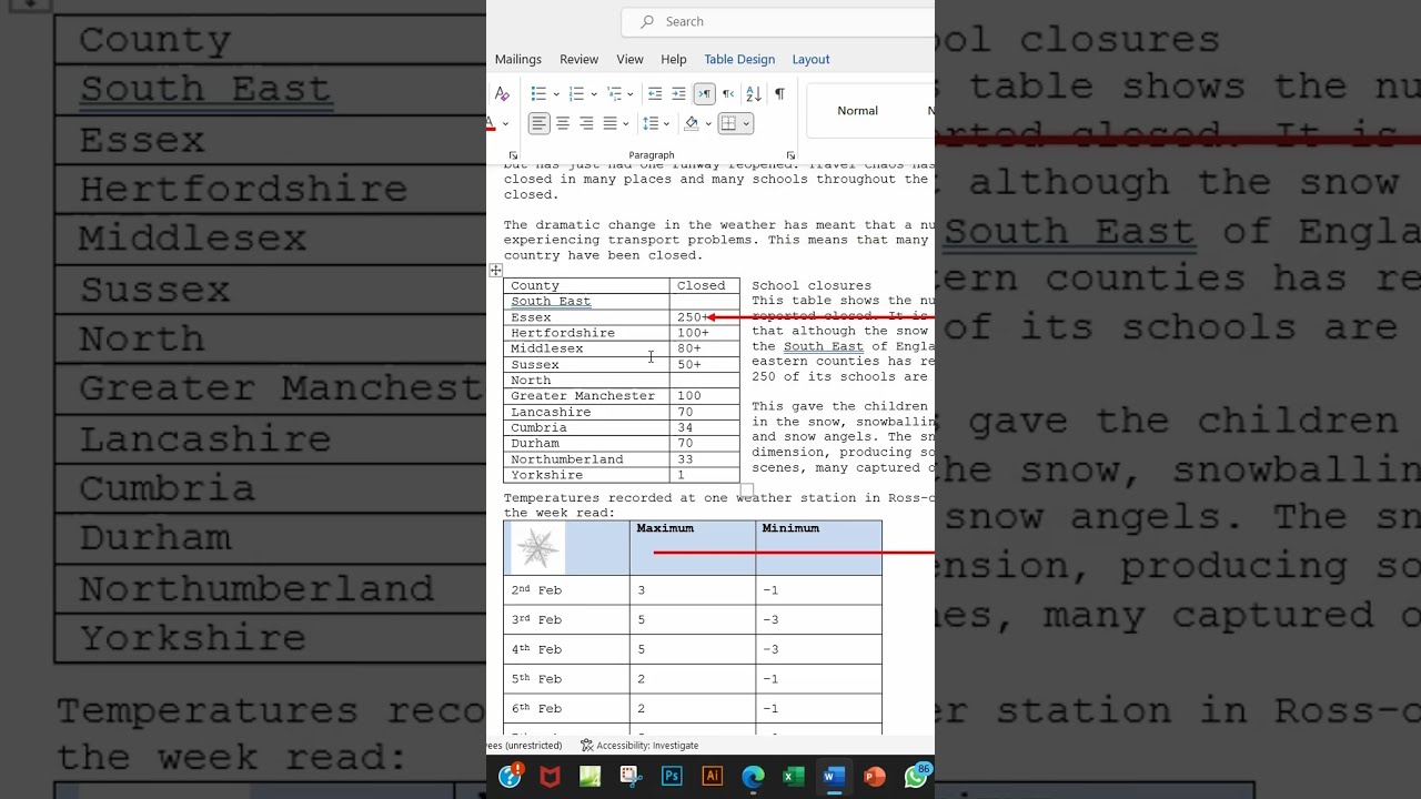 Wrap Text Around Table In Ms Word excel igcse htmlelement Wrap Text Around Table In Ms Word excel igcse htmlelement