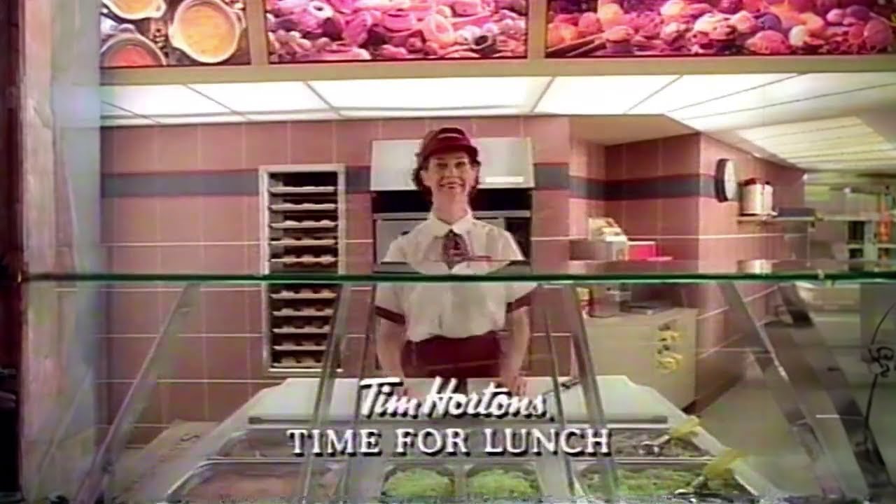 Tim Horton's Commercial - Time For Lunch (1995) - YouTube