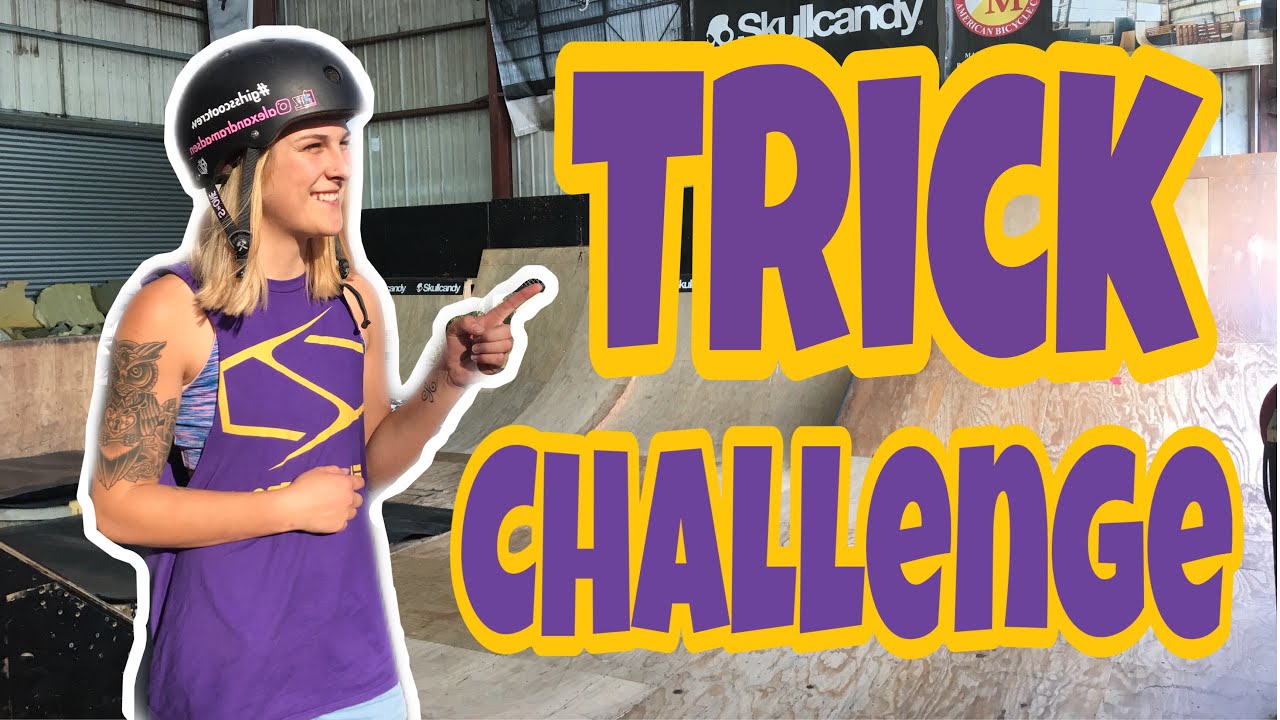 TRICK CHALLENGE!! Pro Scooter Game* - YouTube