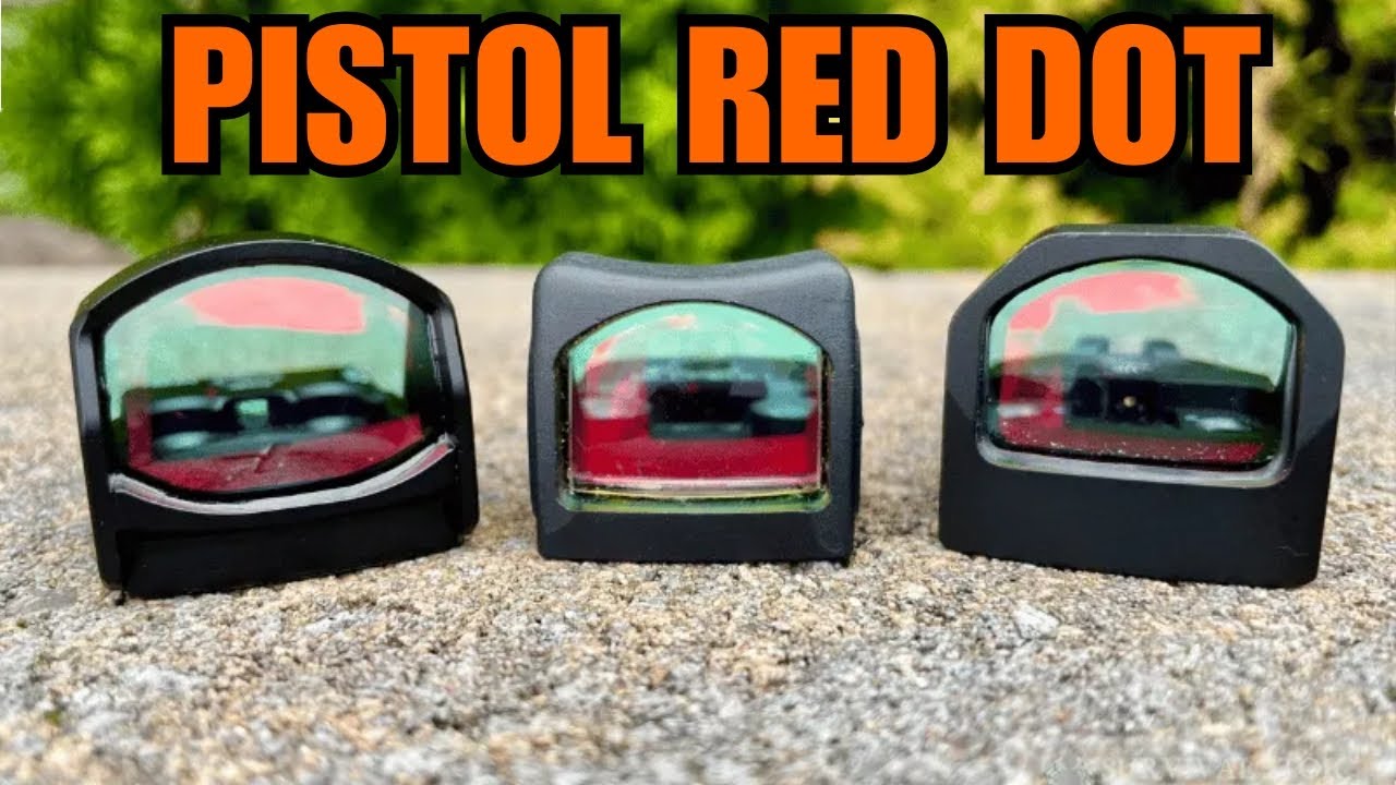 Best Pistol Red Dot For The Money! - YouTube