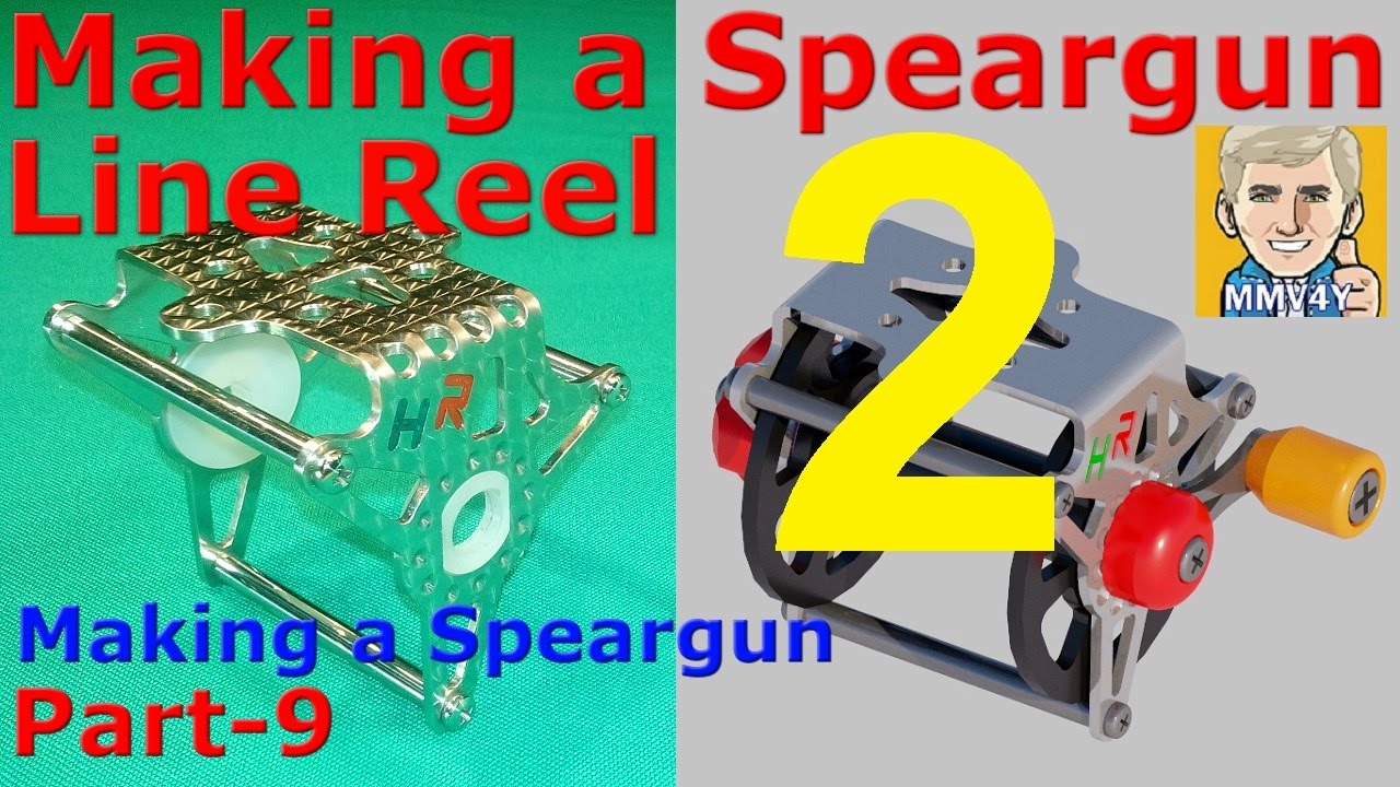 DIY Wooden Speargun - Part-9 / Making the LINE REEL - 2 - YouTube