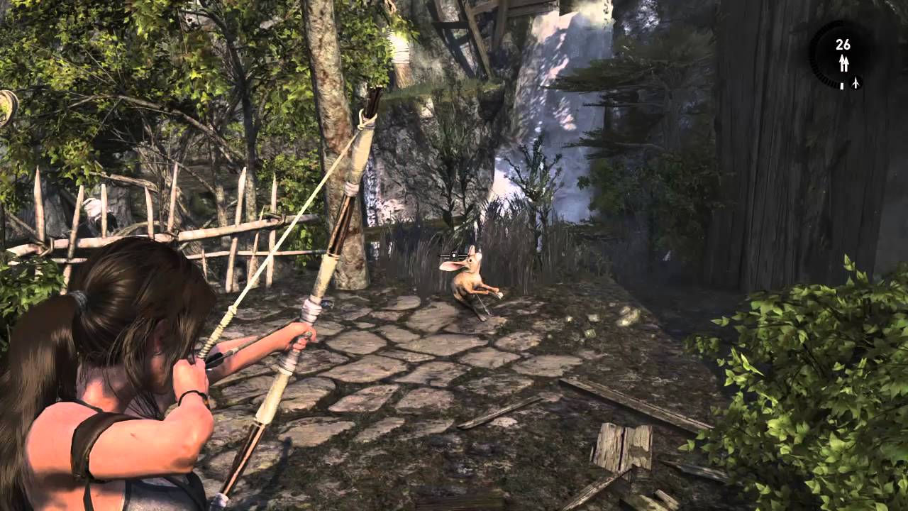 Tomb Raider Definitive Edition - Dramatic Rabbit. - YouTube