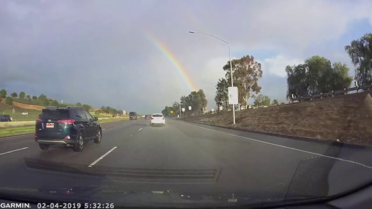 Rainbow Over Simi Valley/ 118 Freeway - YouTube