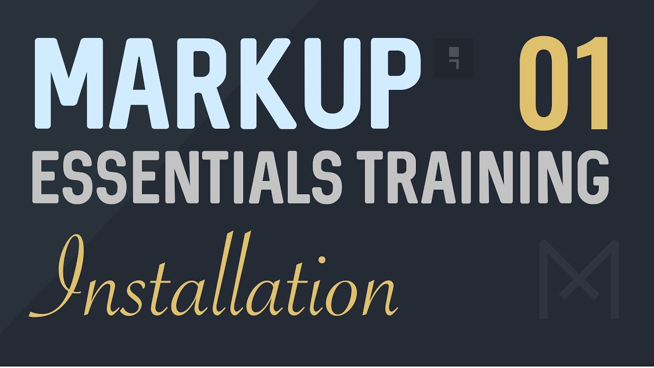 Installation - Markup: HTML Templating System - YouTube