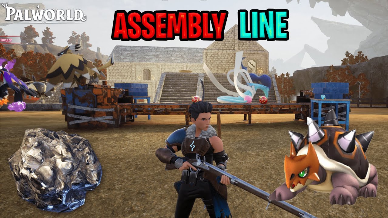 I MADE A SPHERE ASSEMBLY LINE FOR CAPTURING MORE PALS #13 | PAL WORLD ...