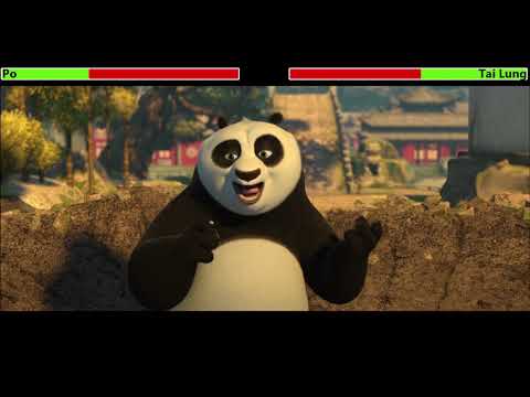 Po vs. Tai Lung with healthbars