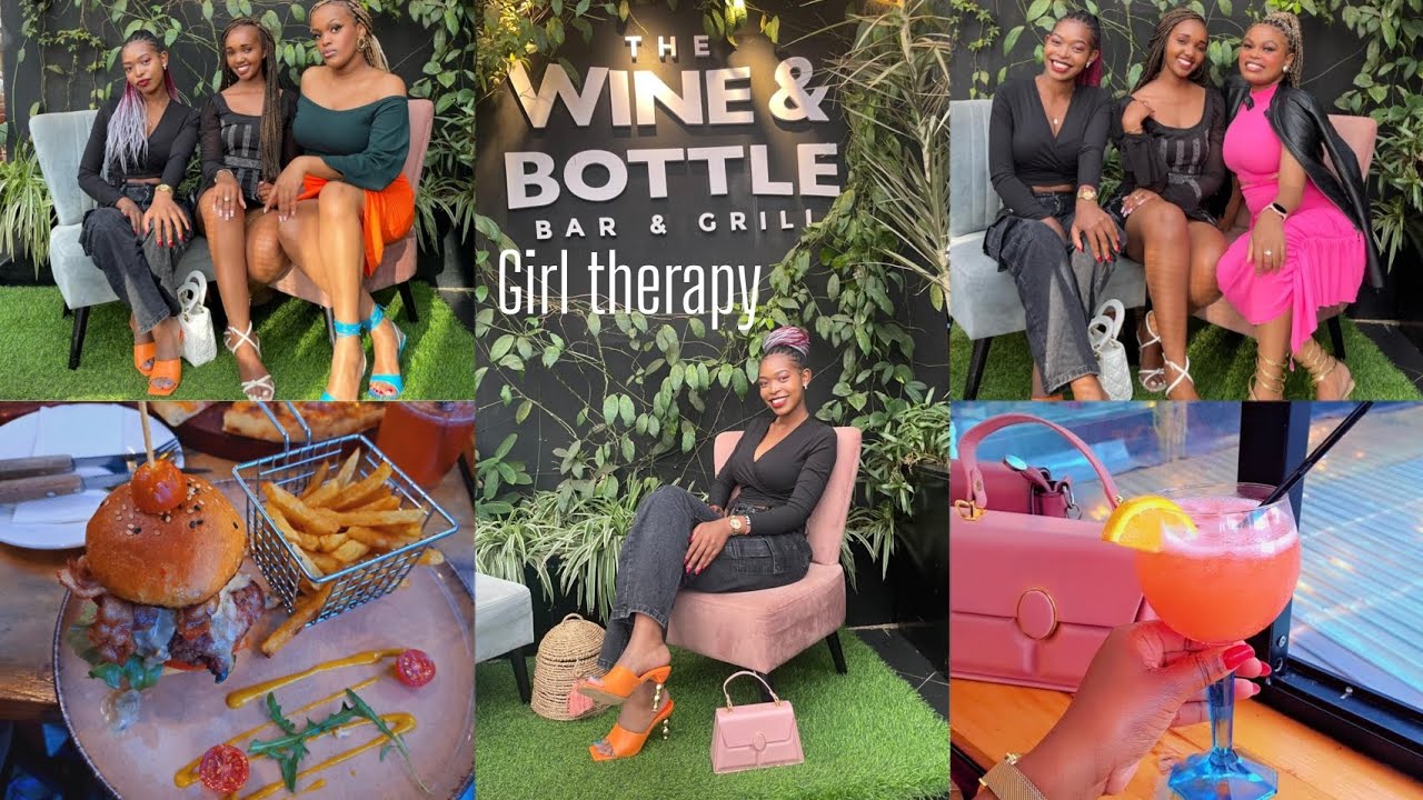 Girls' night out at the wine and bottle bar and grill westlands/ girl ...