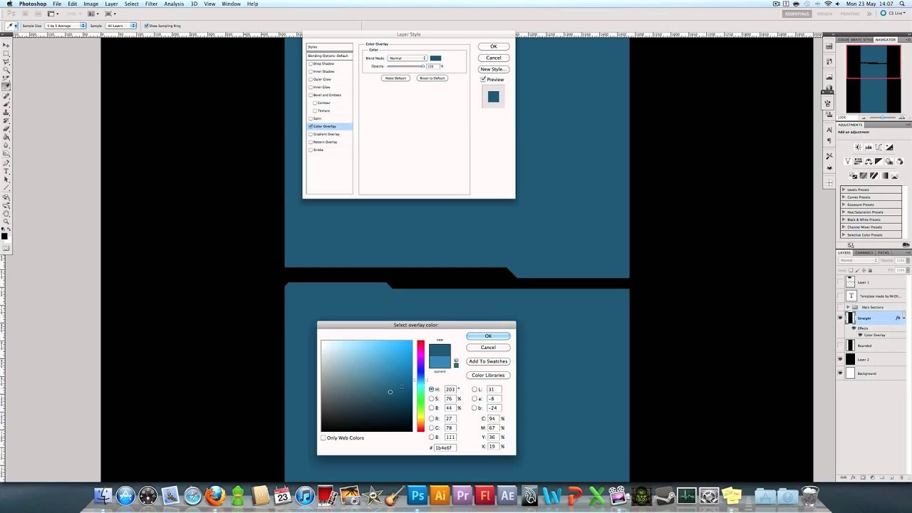 Tech Background & Glowing Edges Photoshop - Tutorial HD - YouTube