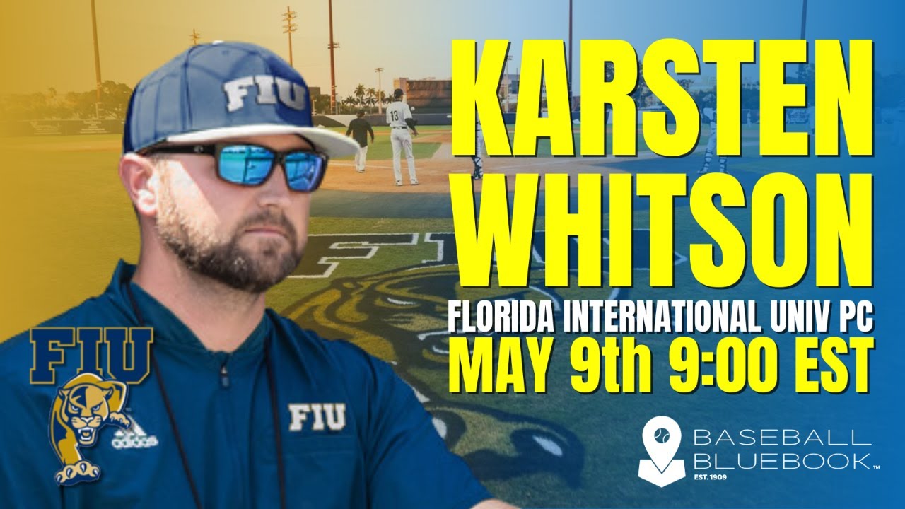 Coaches Corner: Karsten Whitson, PC Florida International University ...