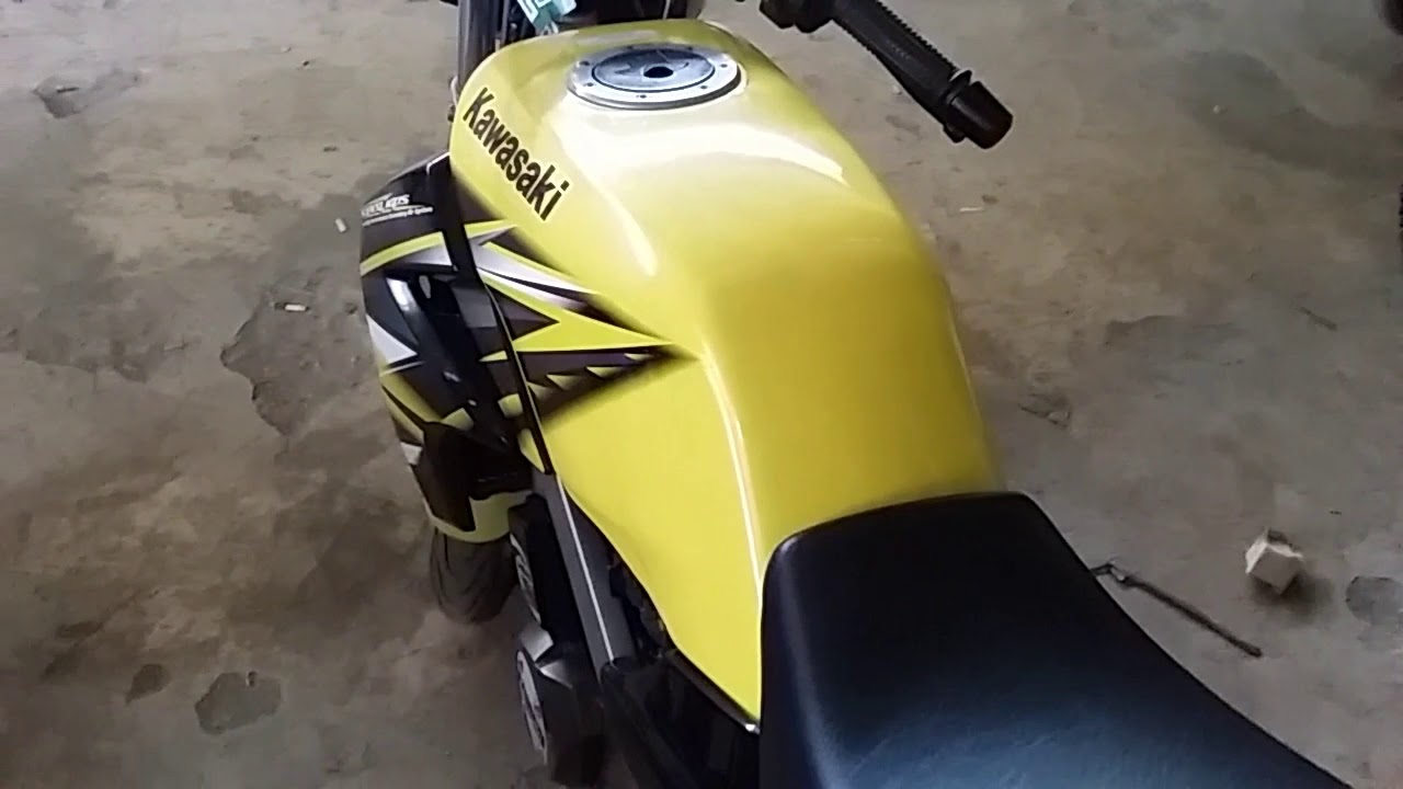 NINJA SS KUNING 2013 YANG HARGANYA NGALAIN NINJA 4 T - YouTube