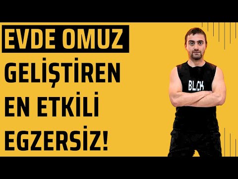 Evde Geniş Omuz İçin En Etkili Tek Hareket! (Pike Push-Up)