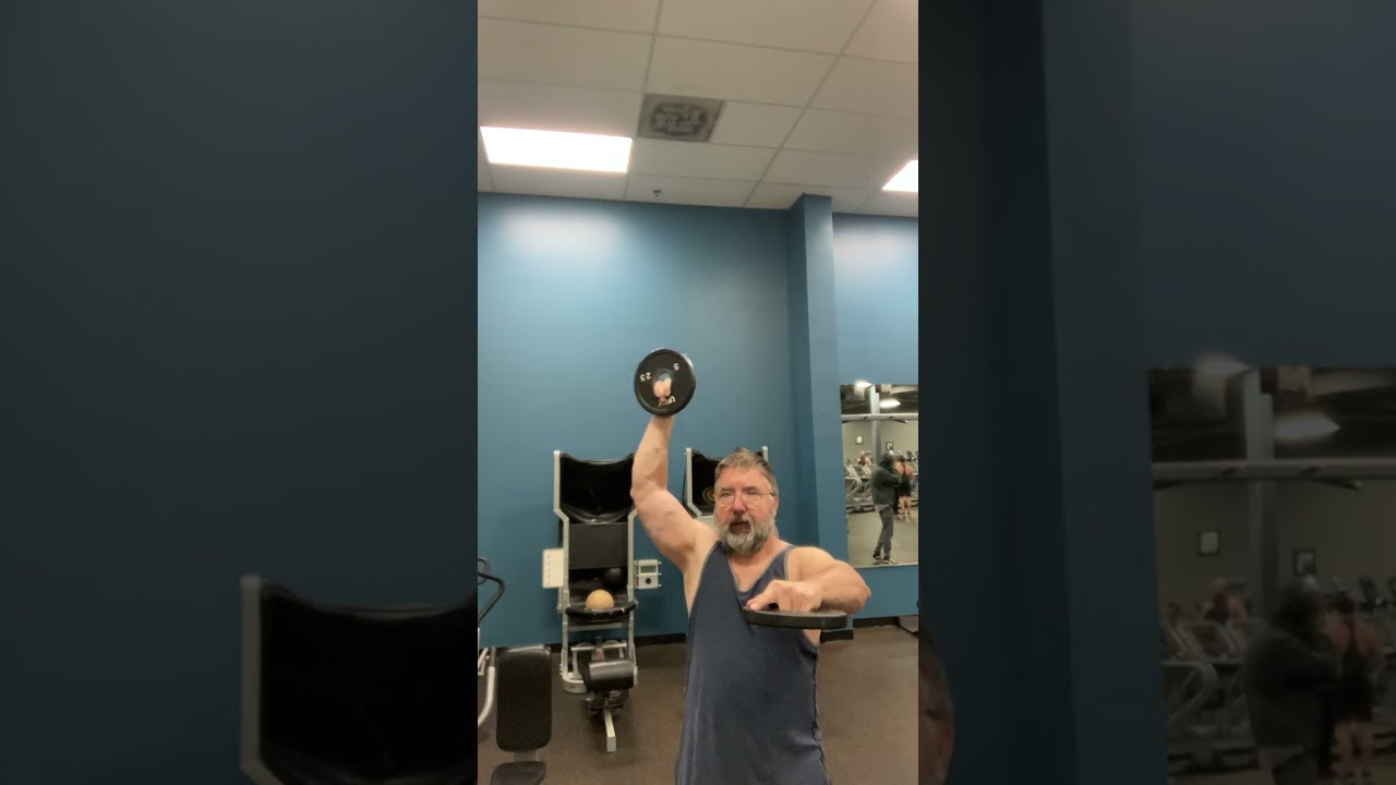 Shoulders: Anterior Plate Raise - YouTube