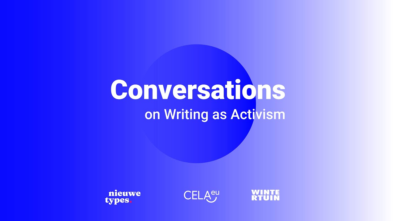 Conversations #7 | On Writing as Activism - YouTube