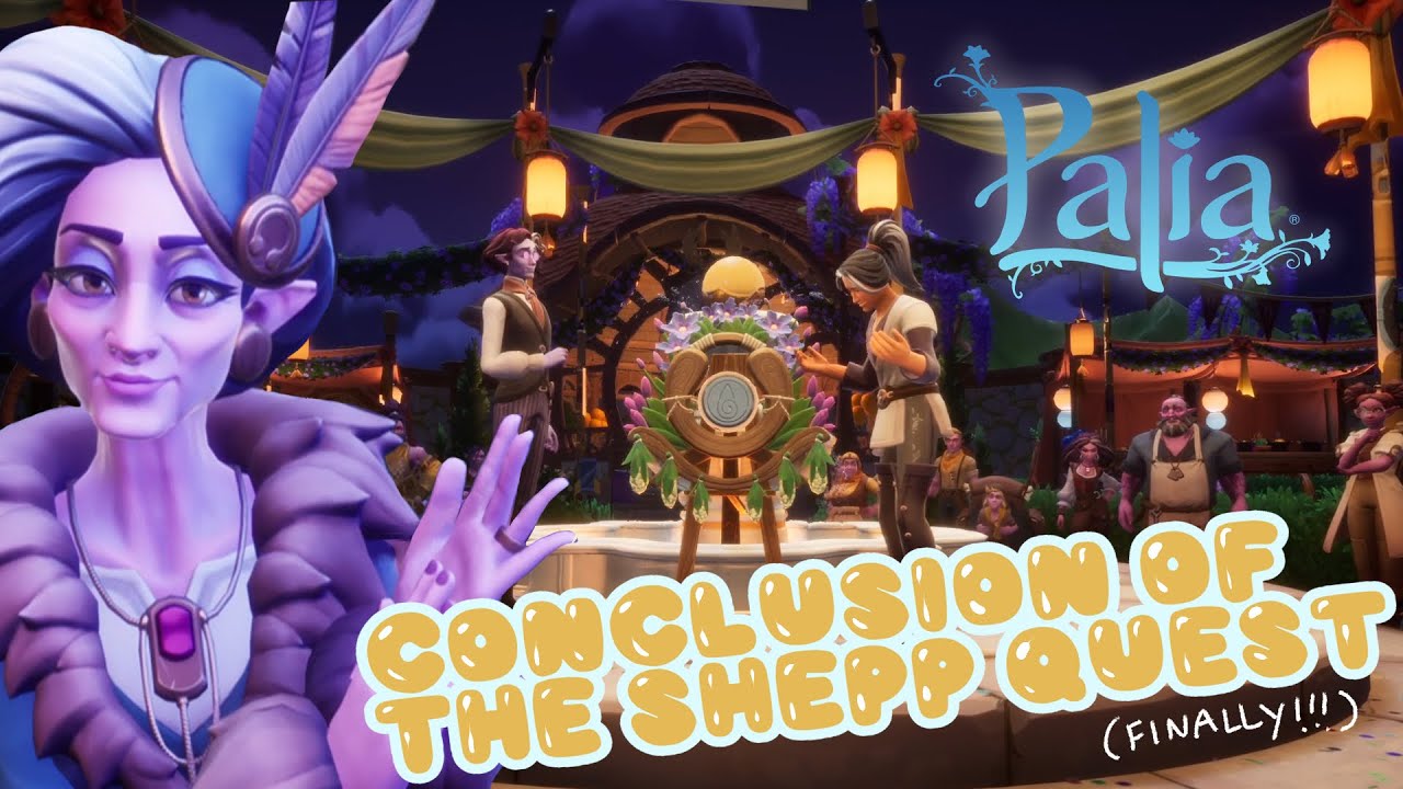 Palia - Conclusion of the 'Find a Shepp' quest (with Jel) - YouTube