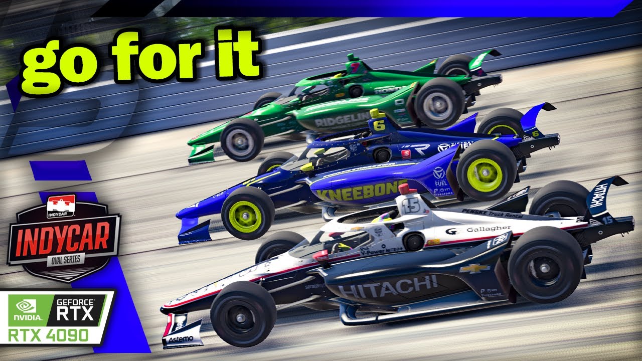 IndyCar Oval Fixed - Michigan International Speedway - iRacing Gameplay ...