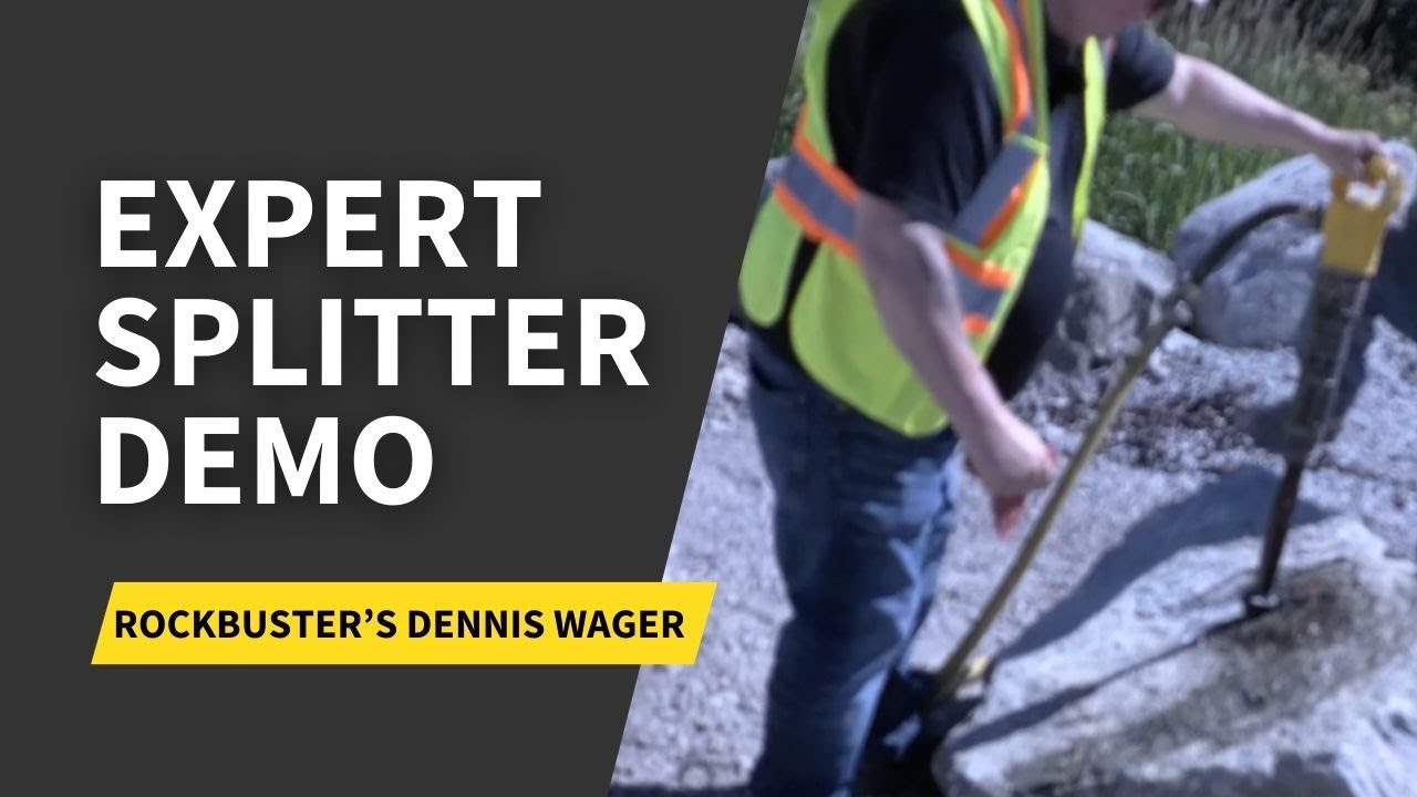 Splitter Demo VIdeo - Rock Busters - YouTube