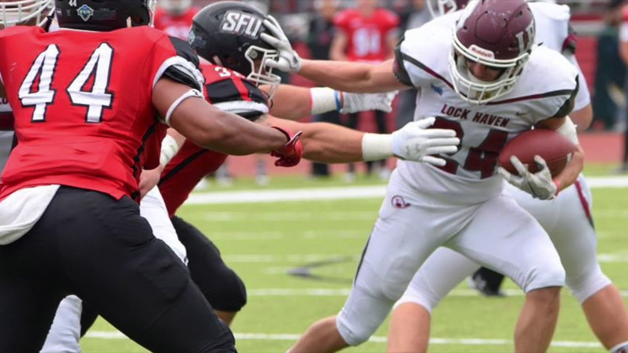 Lock Haven Football vs SFU Highlights Wk 1 - YouTube