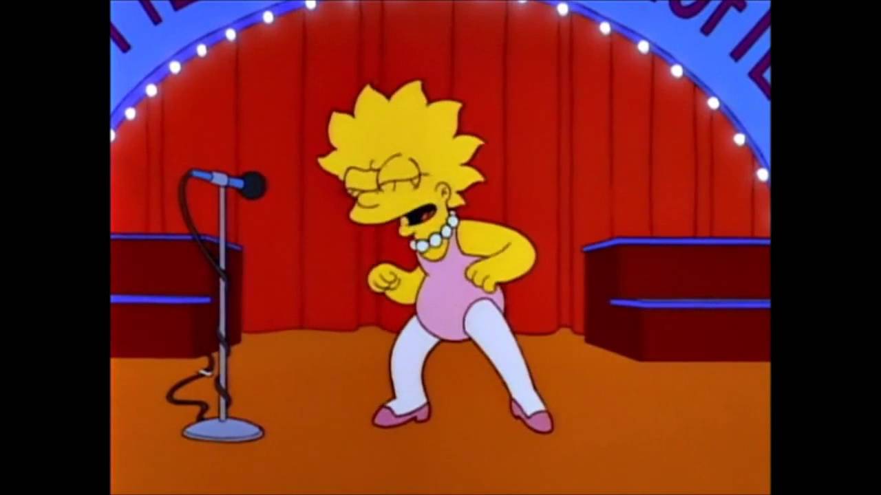 Actuación de Lisa Miss Springfield | Los Simpson - YouTube