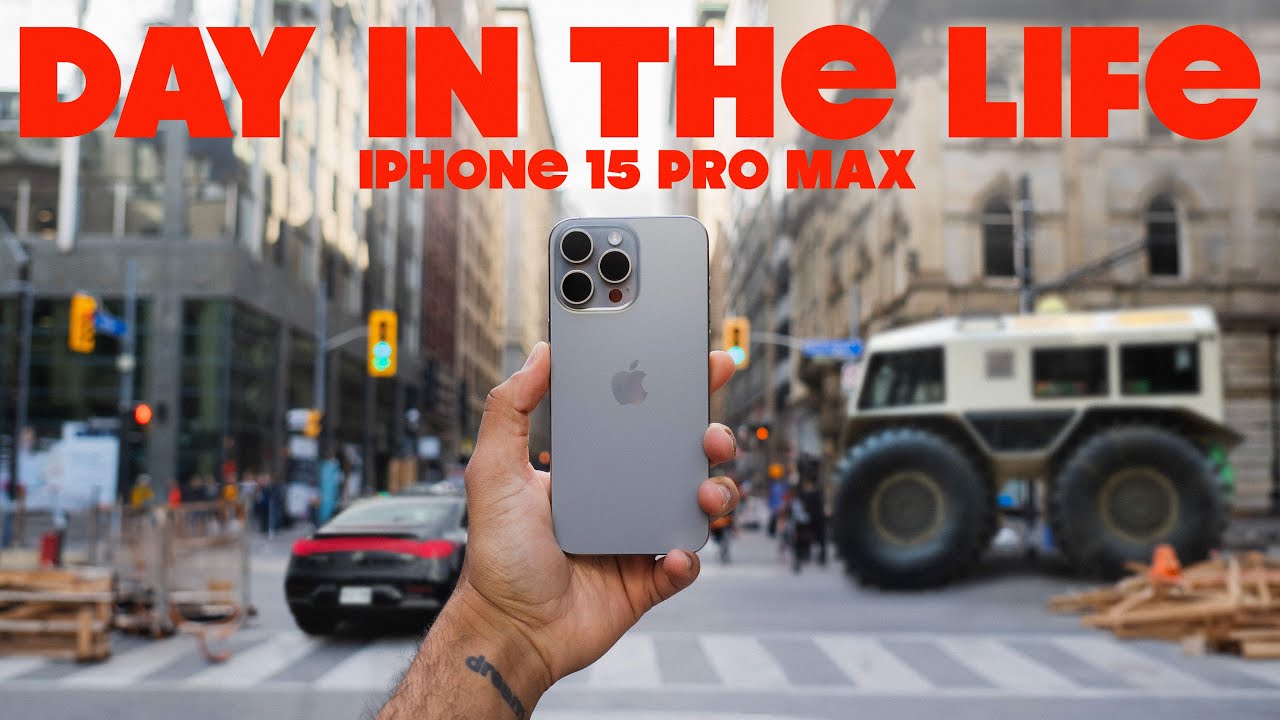 iPhone 15 Pro Max - A Day In The Life - YouTube