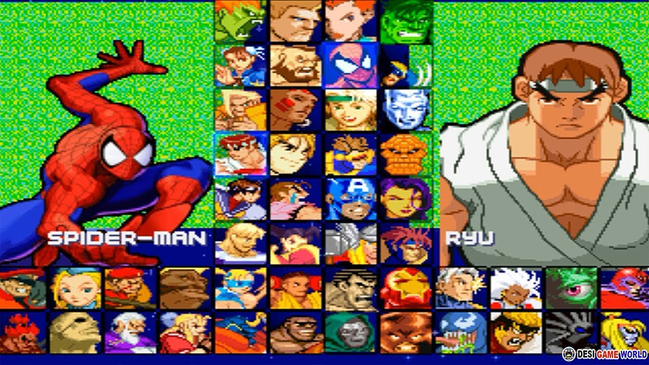 MARVEL SUPER HEROES VS. STREET FIGHTER 2020 - YouTube