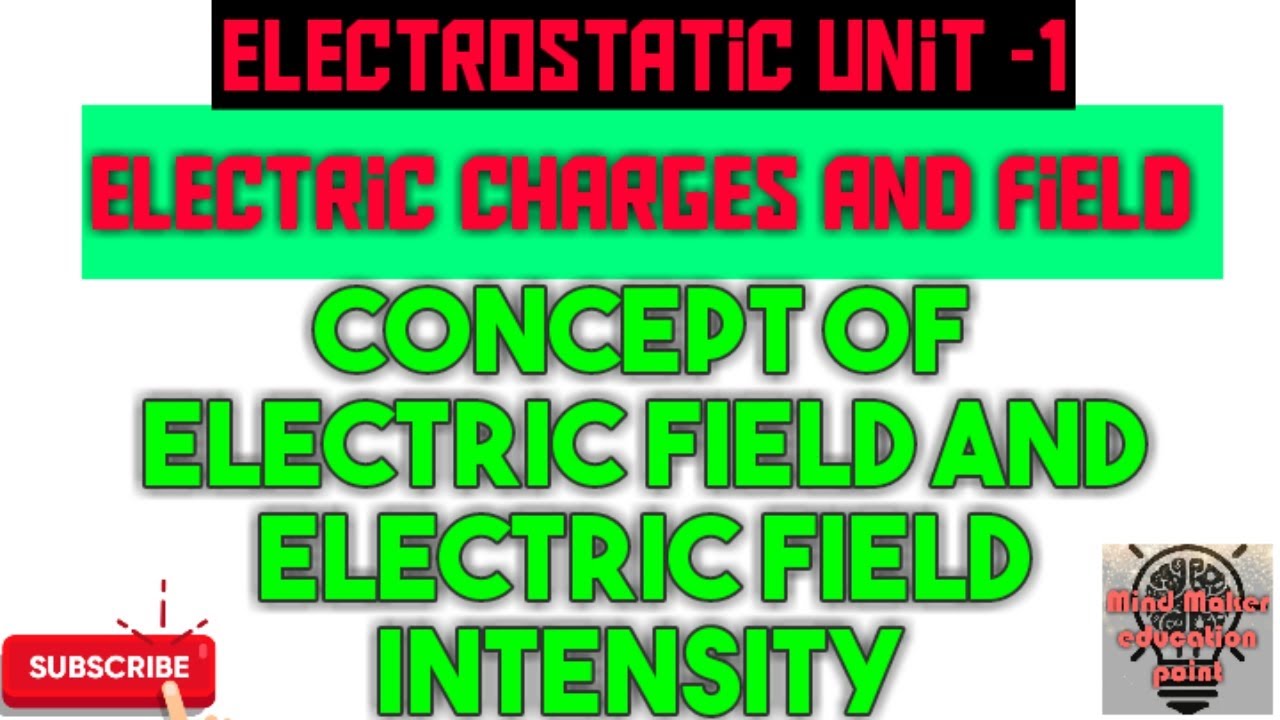 Electrostatic (Unit 1) || part 5 || Electric Field and Strength ...