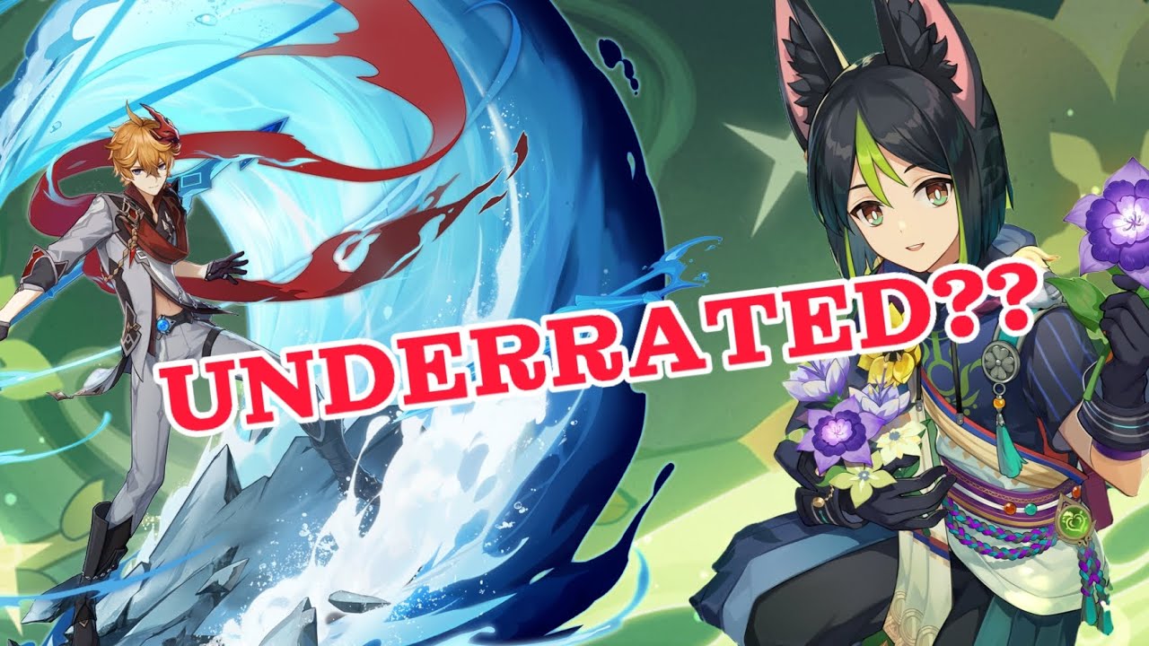 I beat boss (CHILDE) with (TIGHNARI) and ARCHON team (NAHIDA, RAIDEN ...