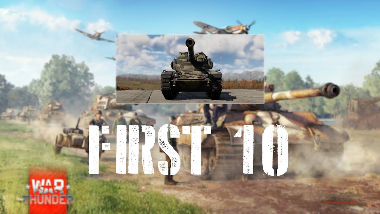 War Thunder First 10: JaPz.K A2 With OFL-105 G1 APFSDS - YouTube