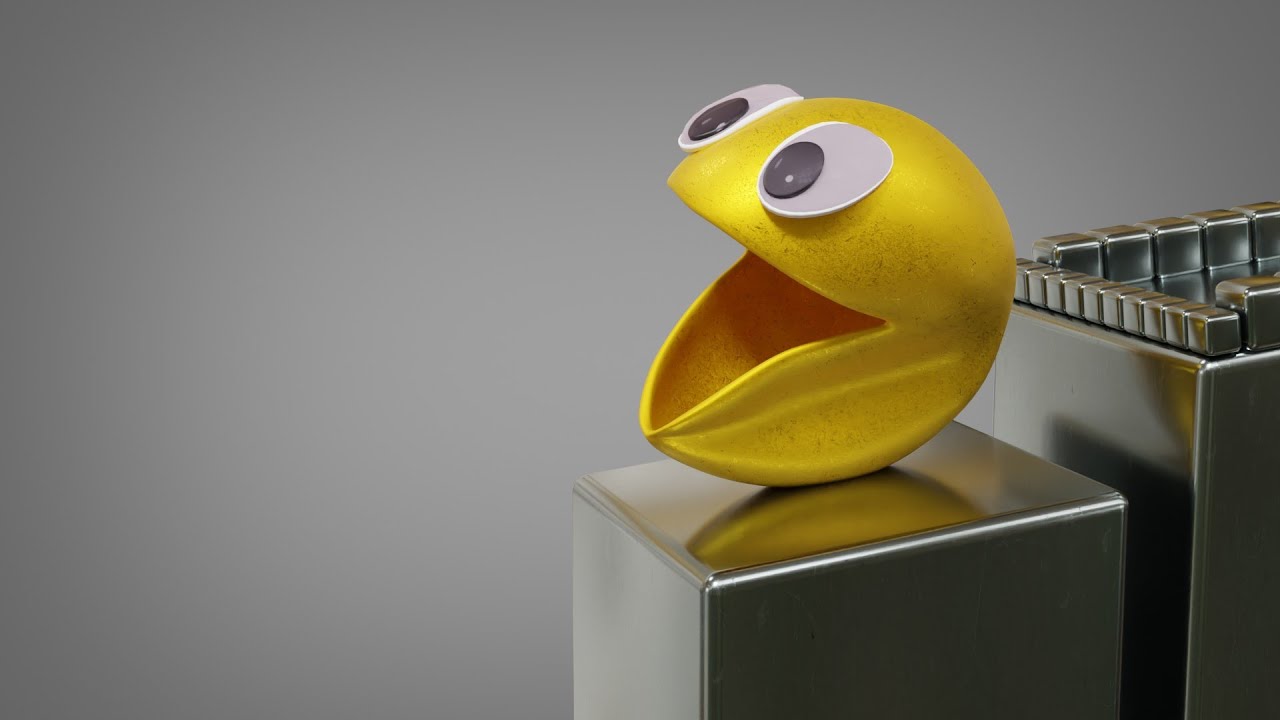 PACMAN 3D - EP1 sofbody simulation 😋 - YouTube