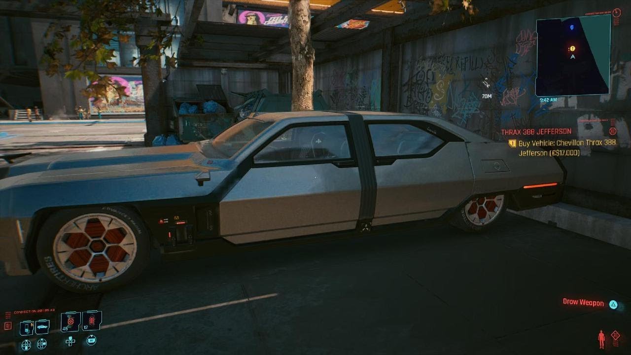 Where To Buy The Chevillon Thrax 388 Jefferson - Cyberpunk 2077 - YouTube