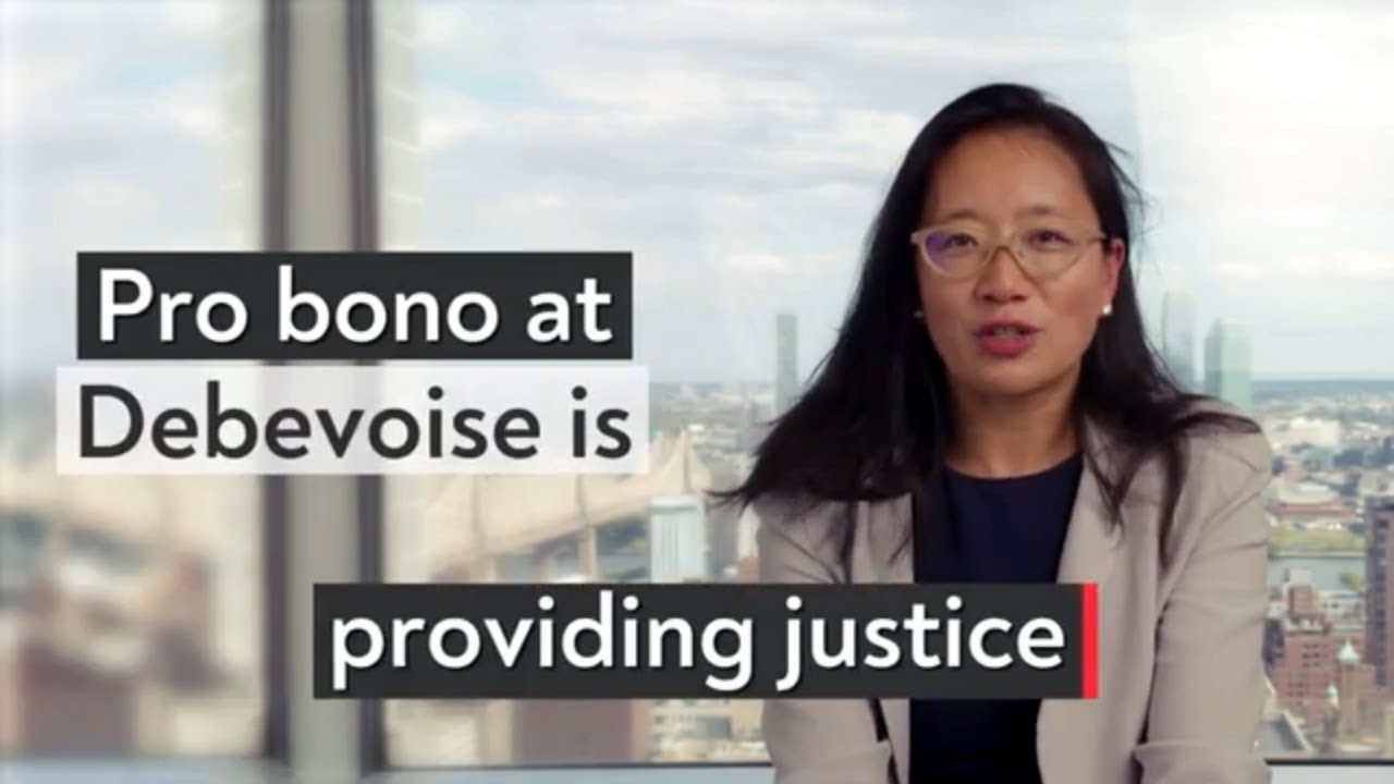 Pro bono promotional video production for law firm Debevoise & Plimpton ...