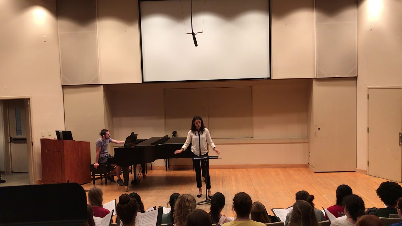 2019 ACDA Undergraduate Conducting Masterclass Audition - YouTube