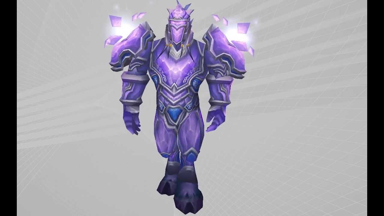 Crystalforge Armor - Paladin Tier 5 set - YouTube