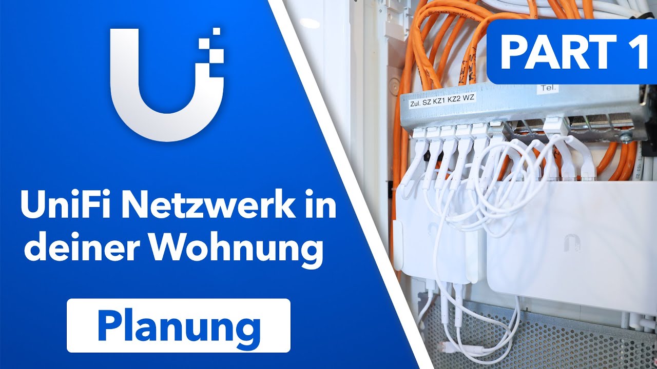 UniFi Netzwerk aufbauen in Wohnung - WiFi, Hardware, VPN, VLAN ...