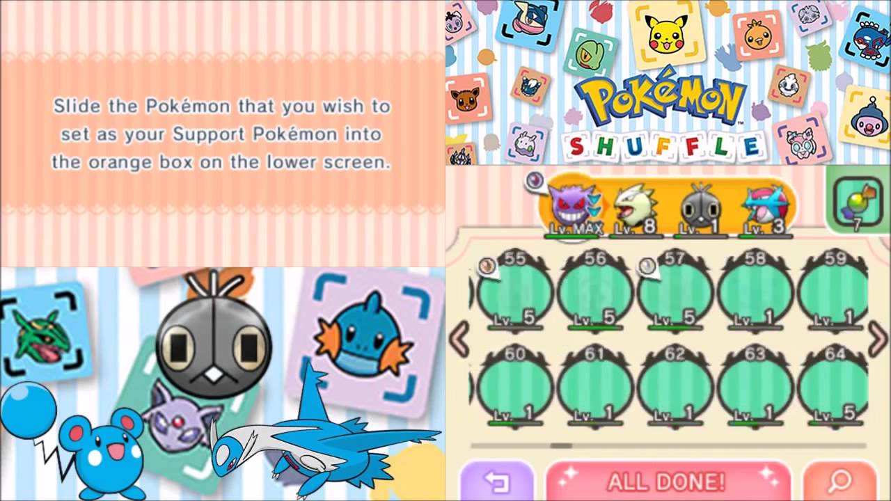 Let's Play Pokemon Shuffle: Part 99 Scattering That Jitterbug - YouTube