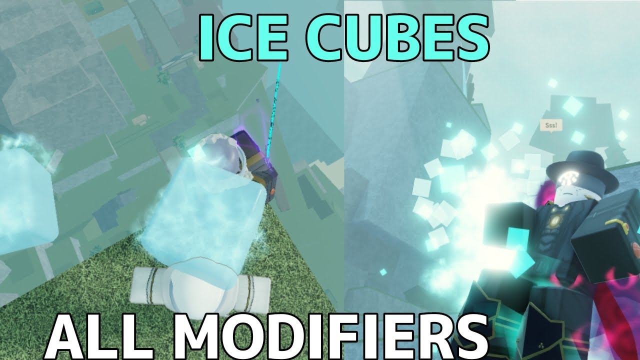 ICE CUBE ALL MODIFIERS | Deepwoken - YouTube