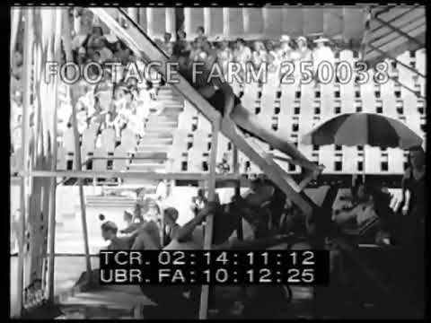 Human Catapulted, Lake Mohawk, N.J. - 250038-14 | Footage Farm Ltd ...
