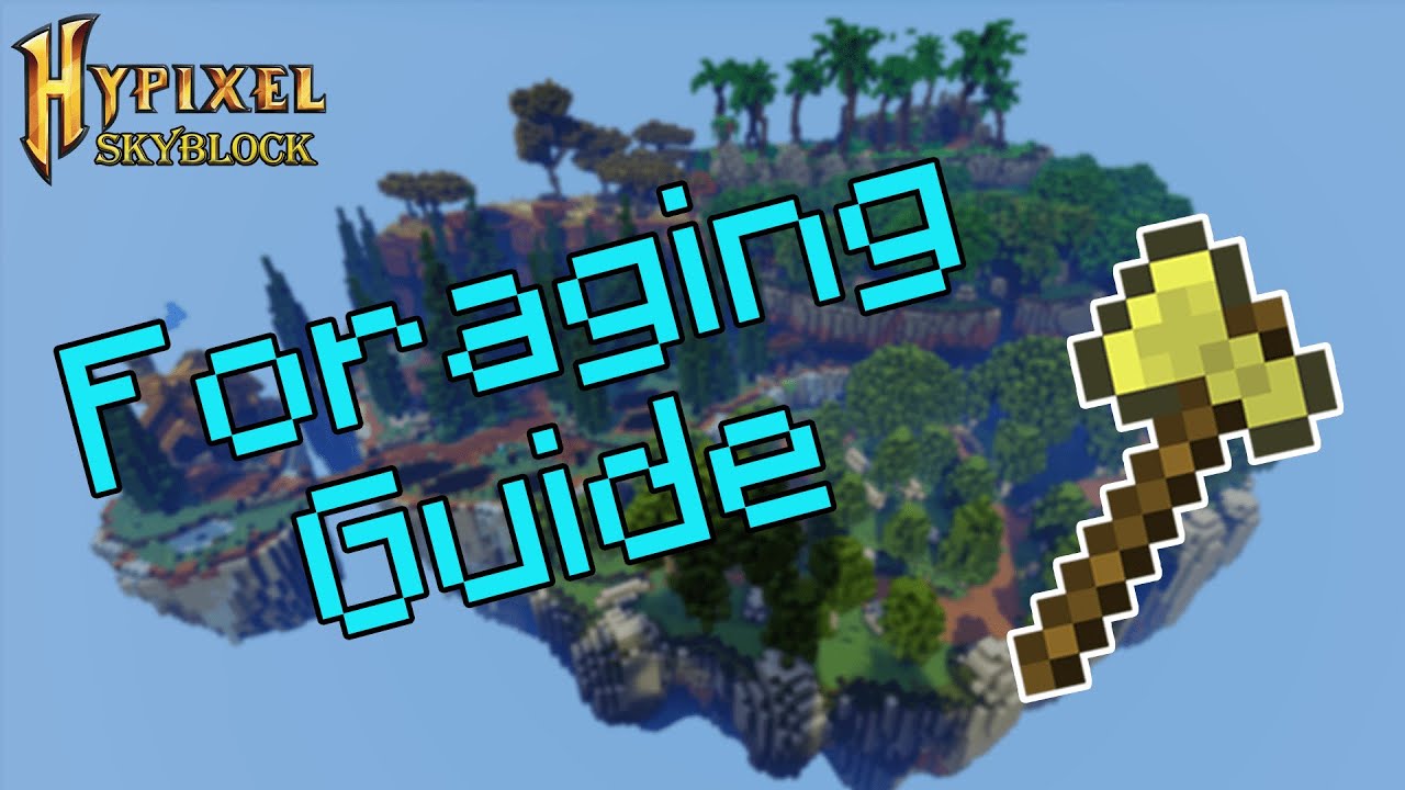 Foraging Skill schnell und einfach Leveln | Hypixel SkyBlock Deutsch ...