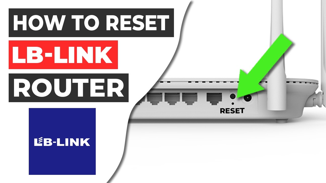 🔁 How to Reset a Router | LB-LINK - YouTube