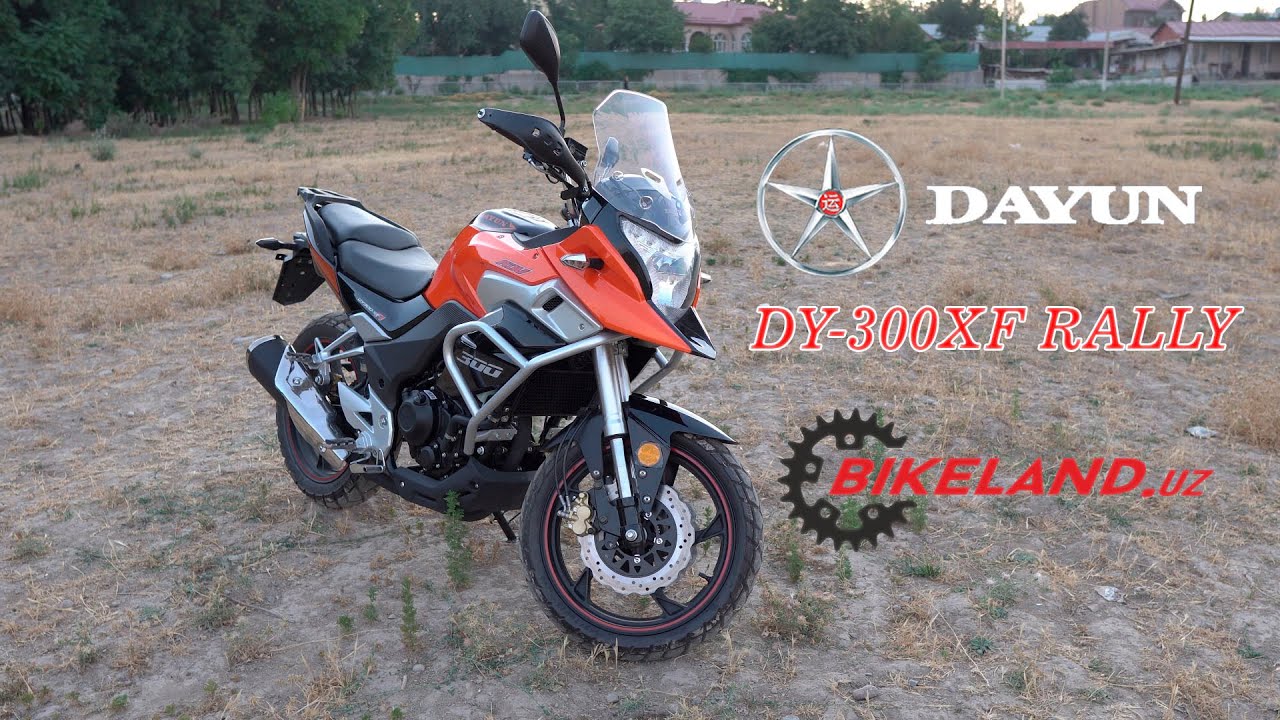 "BIKELAND.UZ"dan DAYUN "RALLY-300" (DY300-XF) modeliga promo-rolik ...