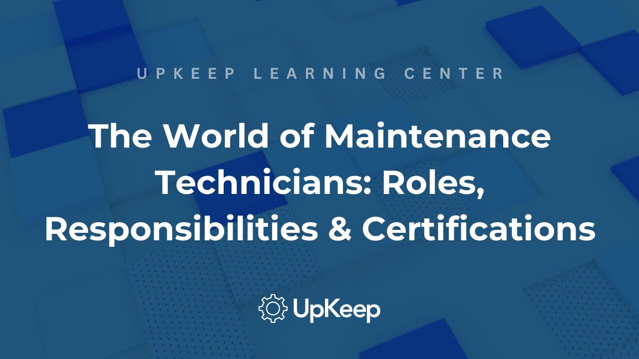 Understanding the Crucial Role of Maintenance Technicians: A Deep Dive ...