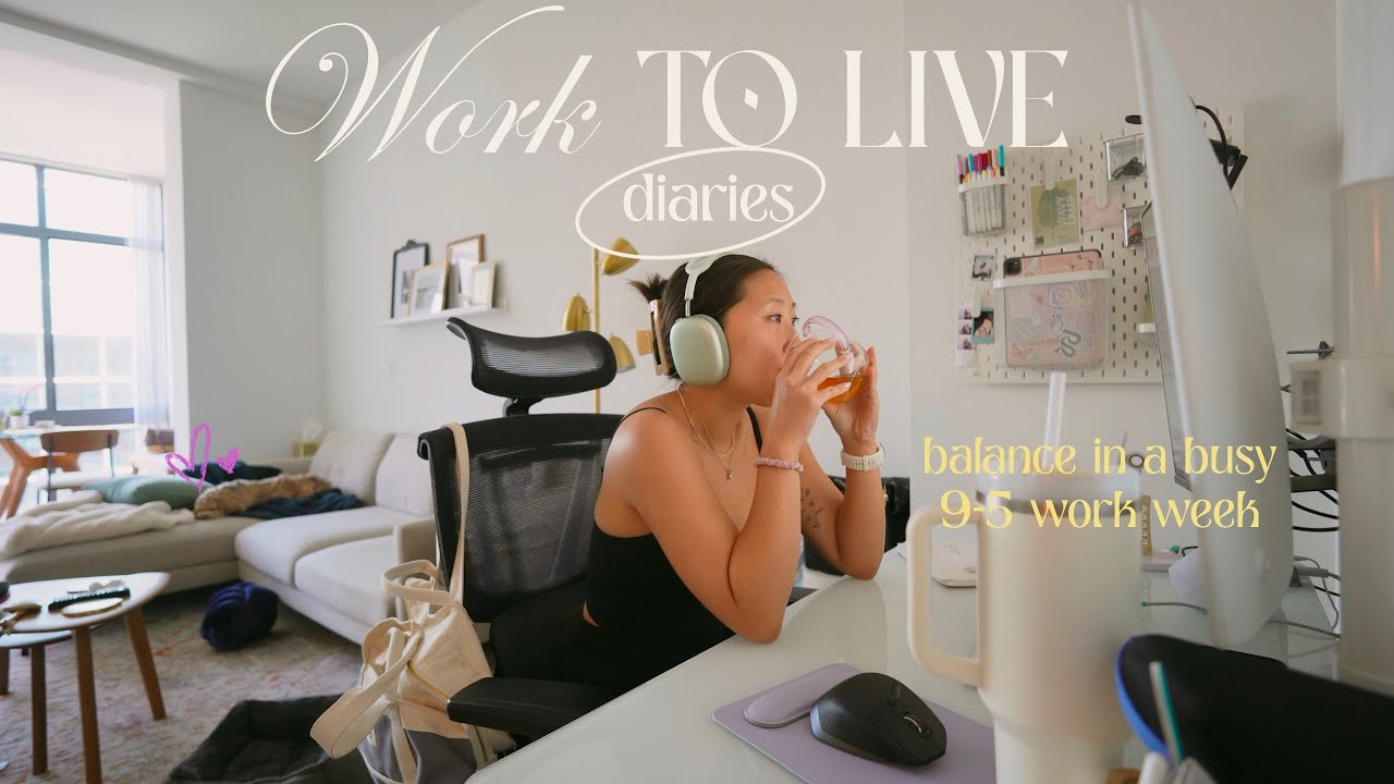 Work to Live Diaries: Balancing a busy 9-5 corporate work week in my ...