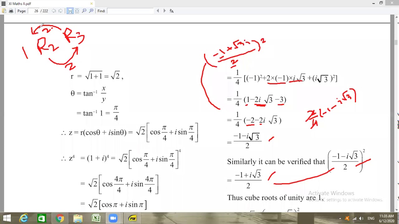 Complex Number (De Moivres Theorem) - YouTube