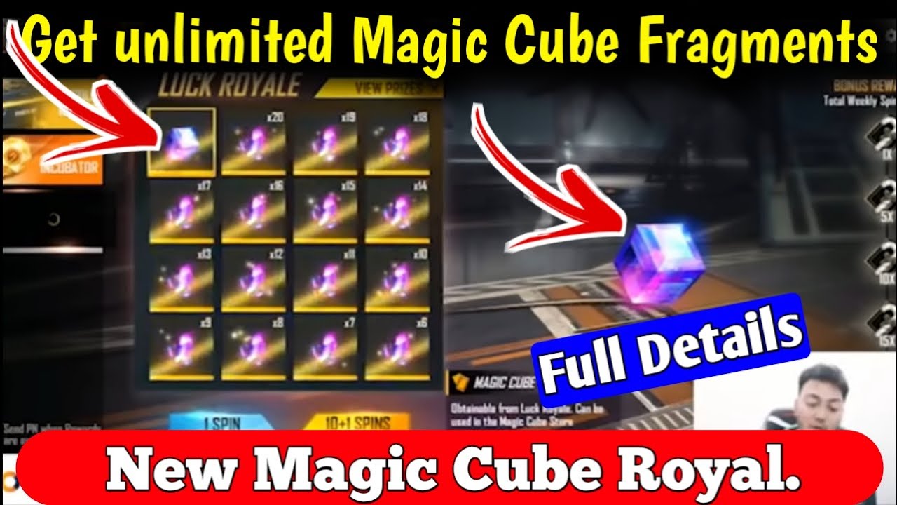 Magic Cube Royal In Free Fire Full details ||Get Unlimited Magic cube ...