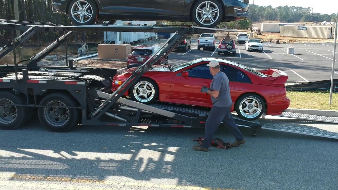 The Delivery of My 91 300zx Twin Turbo - YouTube