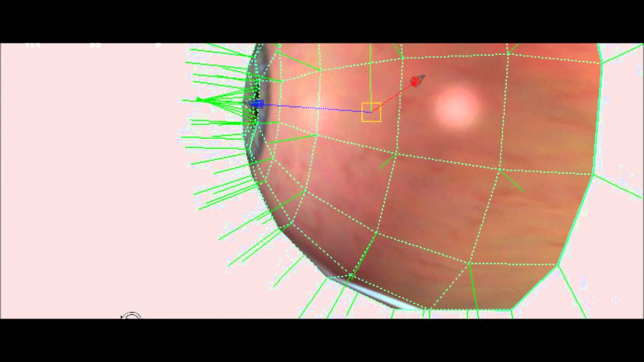 Low Poly Eye Model - YouTube
