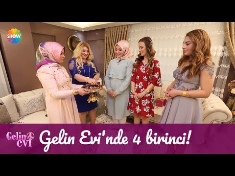 Gelin Evi'nde 4 birinci!