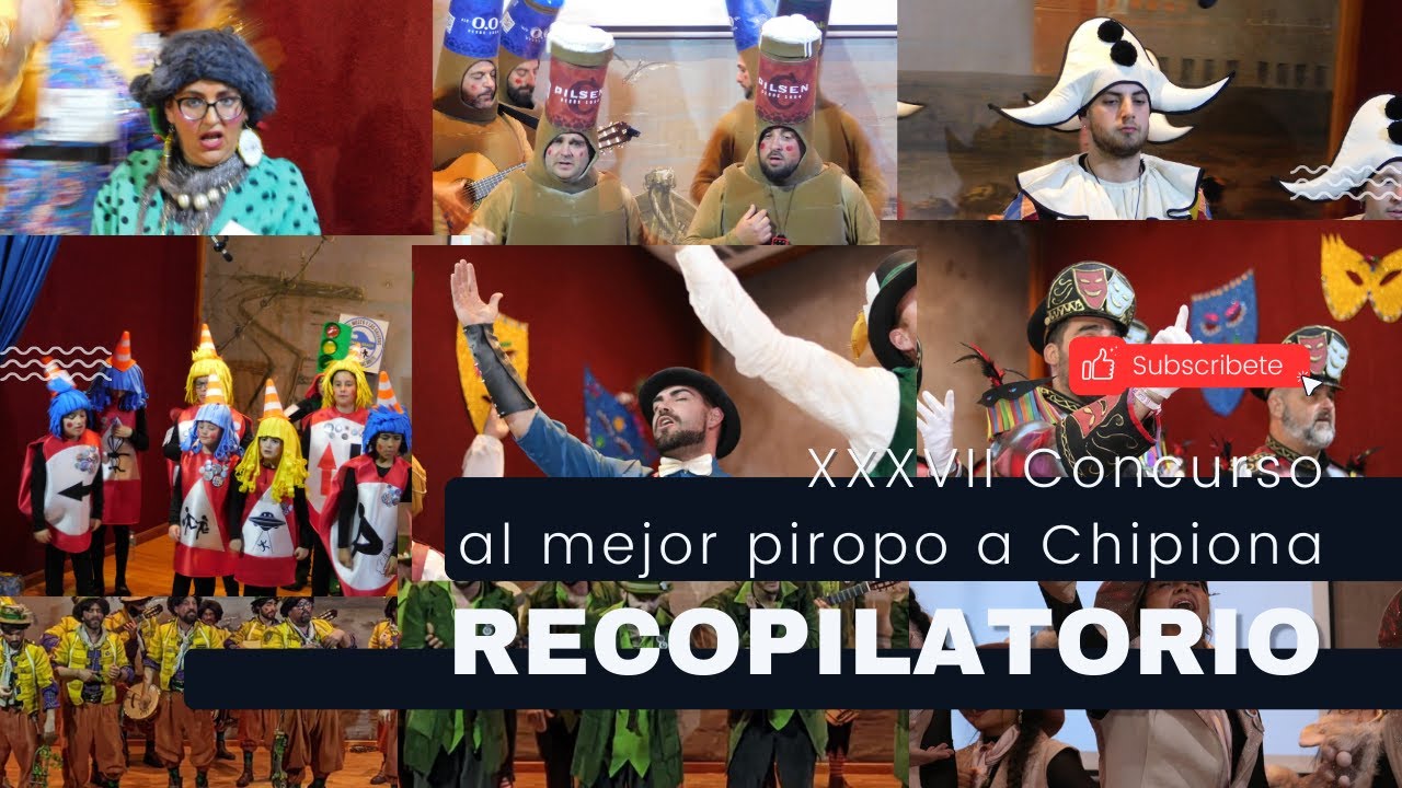 XXXVII Concurso Mejor Piropo a Chipiona - Recopilatorio - YouTube