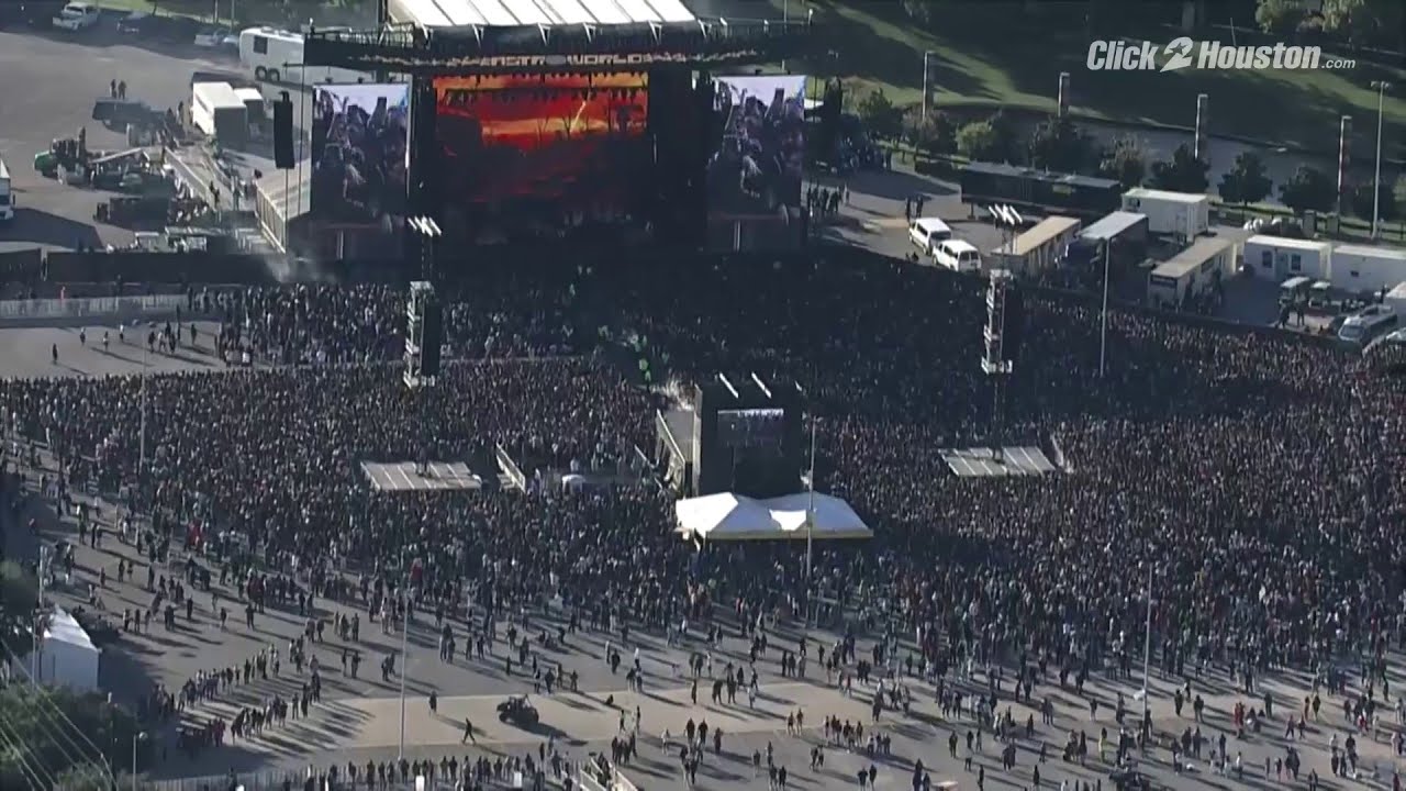 Thousands pack NRG Park for Travis Scott’s Astroworld Festival - YouTube